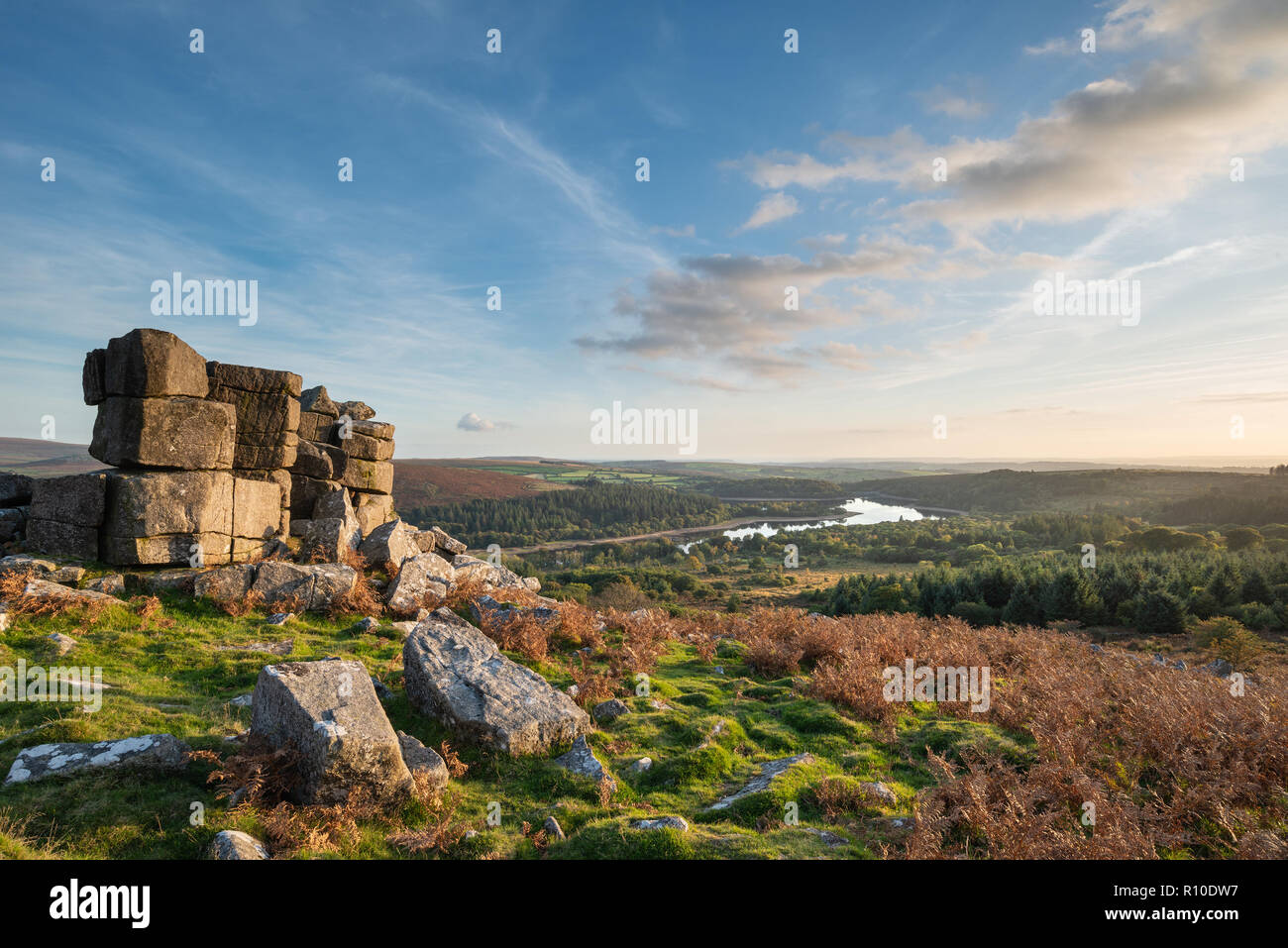 The burrator reservoir in dartmoor hi-res stock photography and images ...