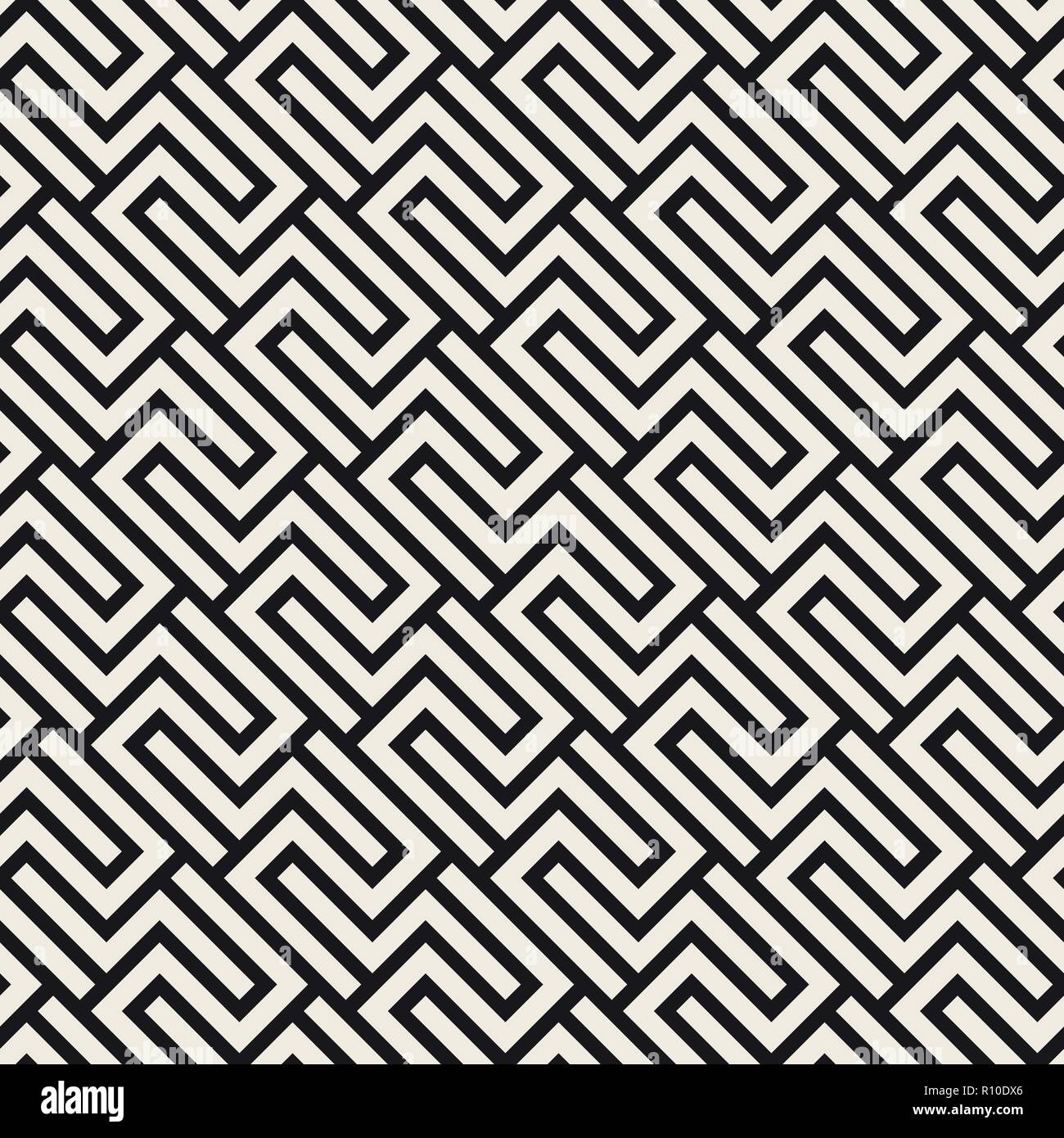 Vector seamless pattern. Modern stylish abstract texture. Repeating ...