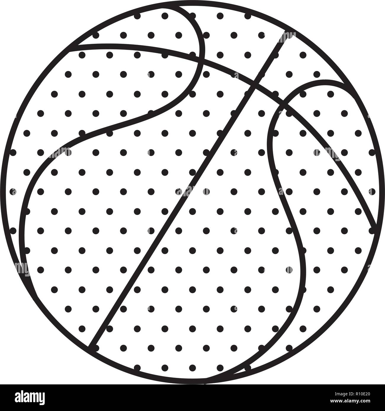 basketball balloon sport icon Stock Vector Image & Art - Alamy