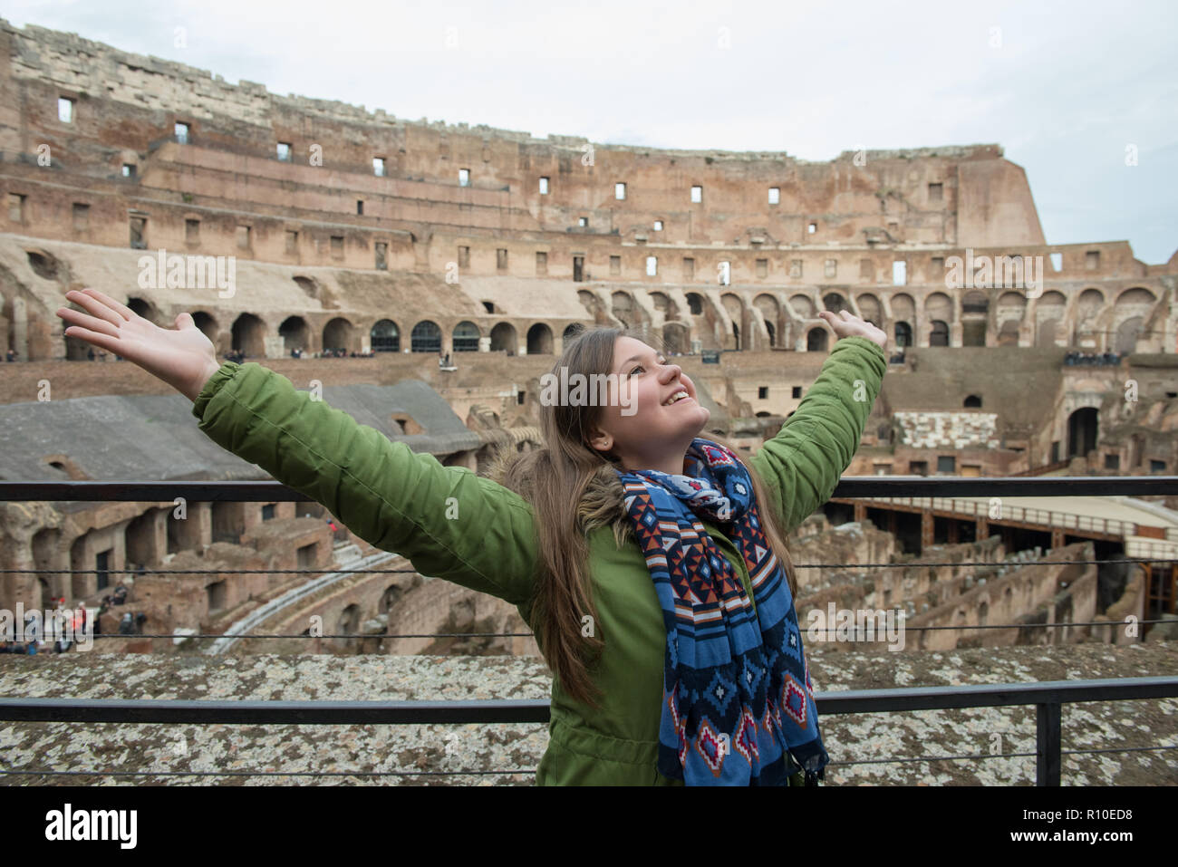 Italy arena archeology rom hi-res stock photography and images - Alamy