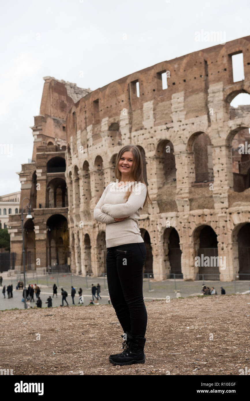 Female gladiator roma hi-res stock photography and images - Alamy