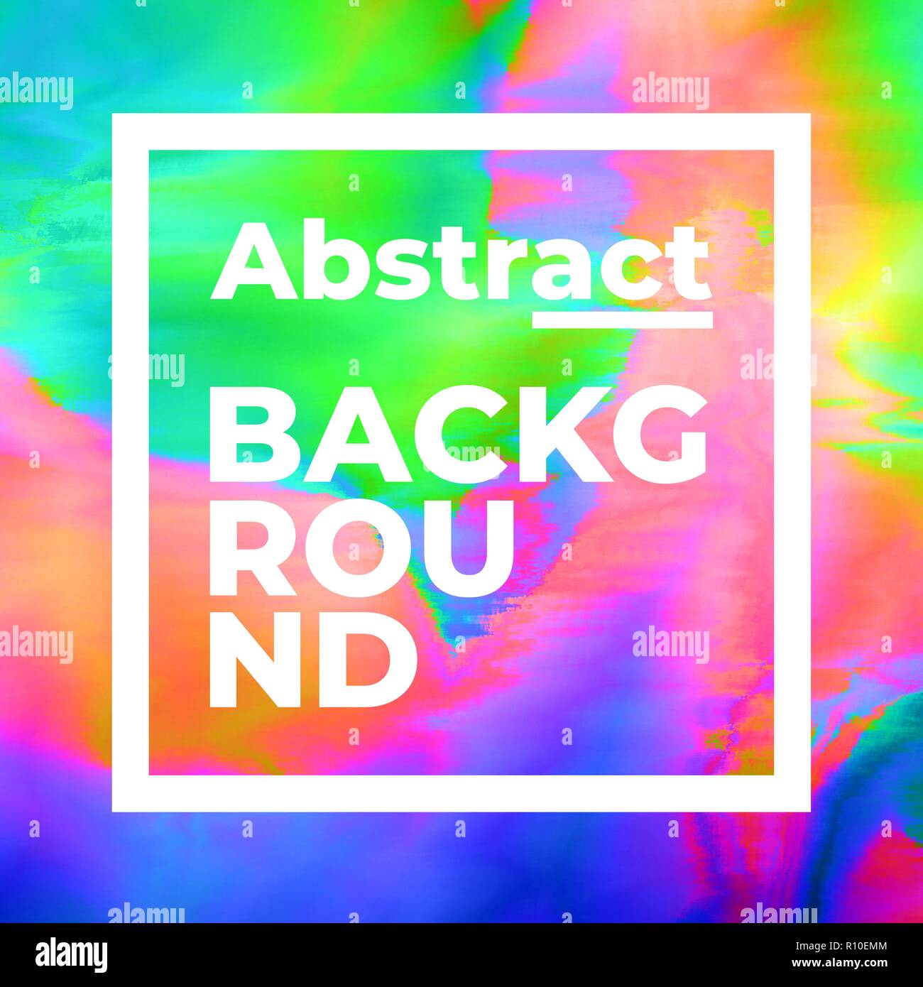 Universal trend geometric shape with text template Stock Vector Image ...