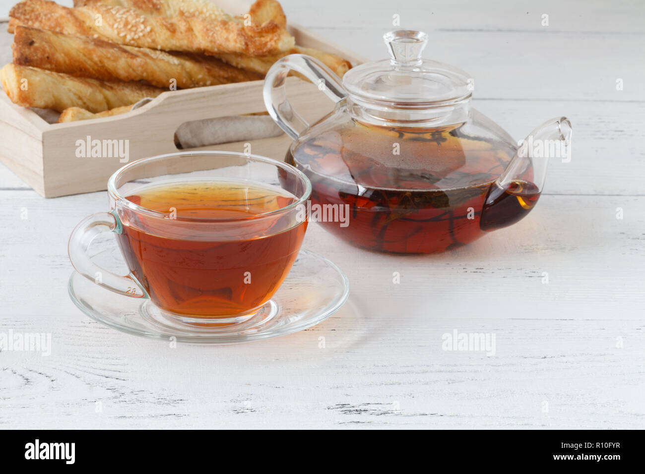 Puff pastry sticks Stock Photo - Alamy