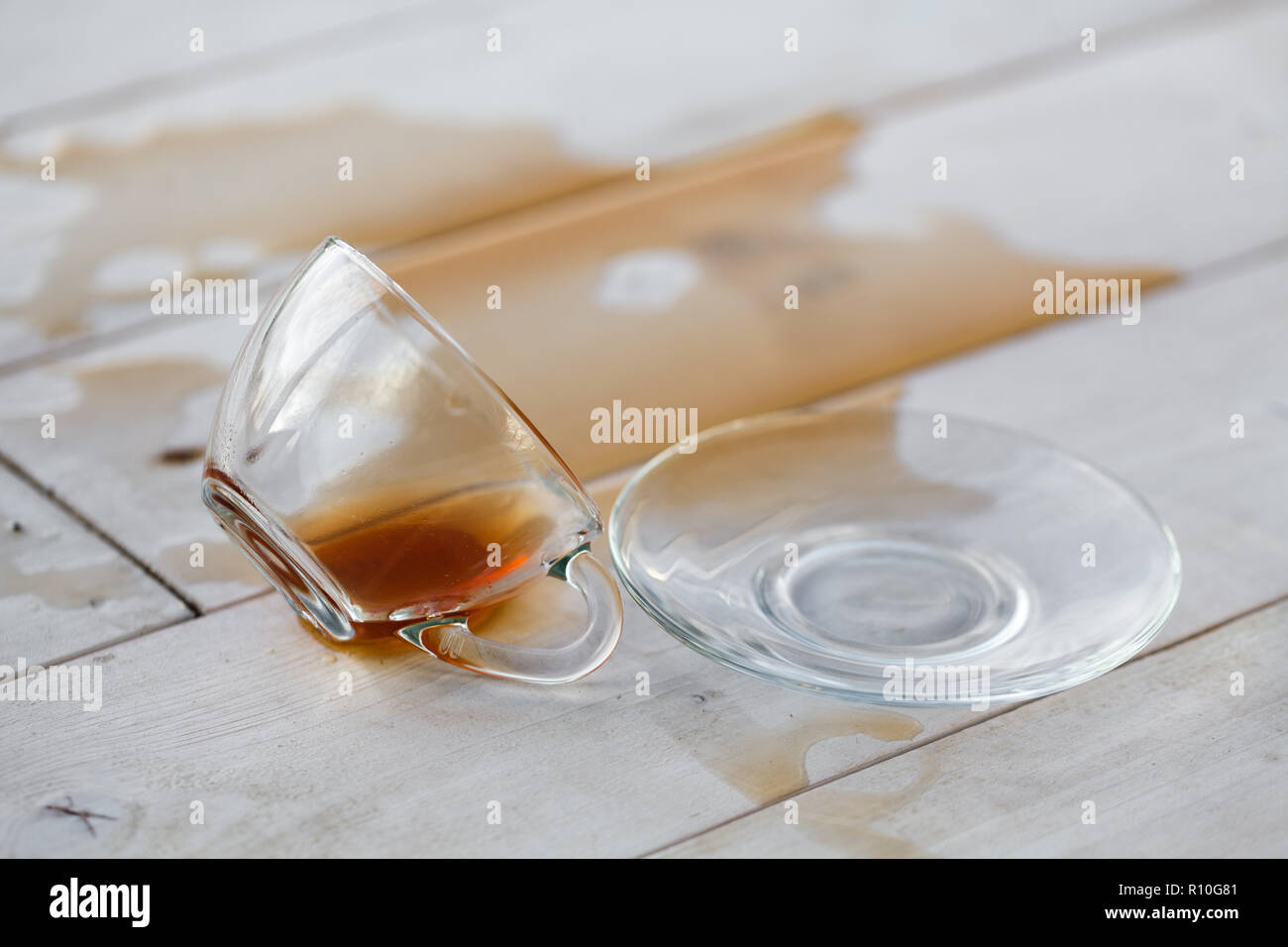 Spilled tea hi-res stock photography and images - Alamy