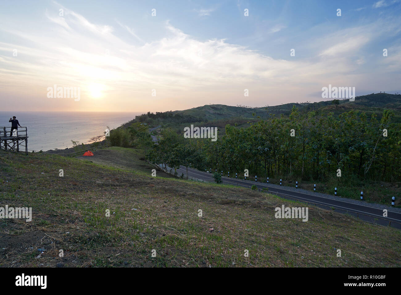 Puncak Darma, Geopark Ciletuh, Sukabumi, West Java, Indonesia Stock ...