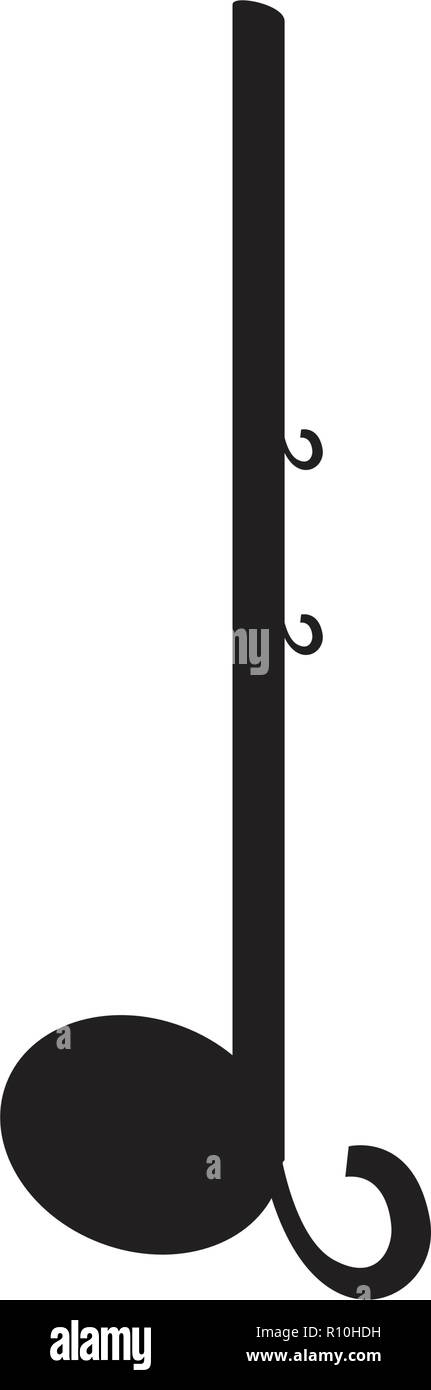 Isolated quarter musical note Stock Vector Image & Art - Alamy