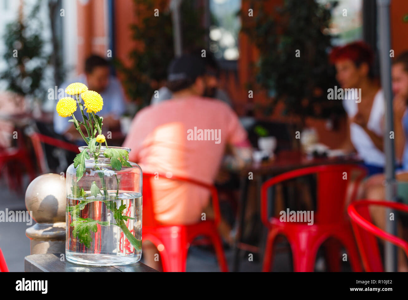 Summer City scenes Stock Photo - Alamy