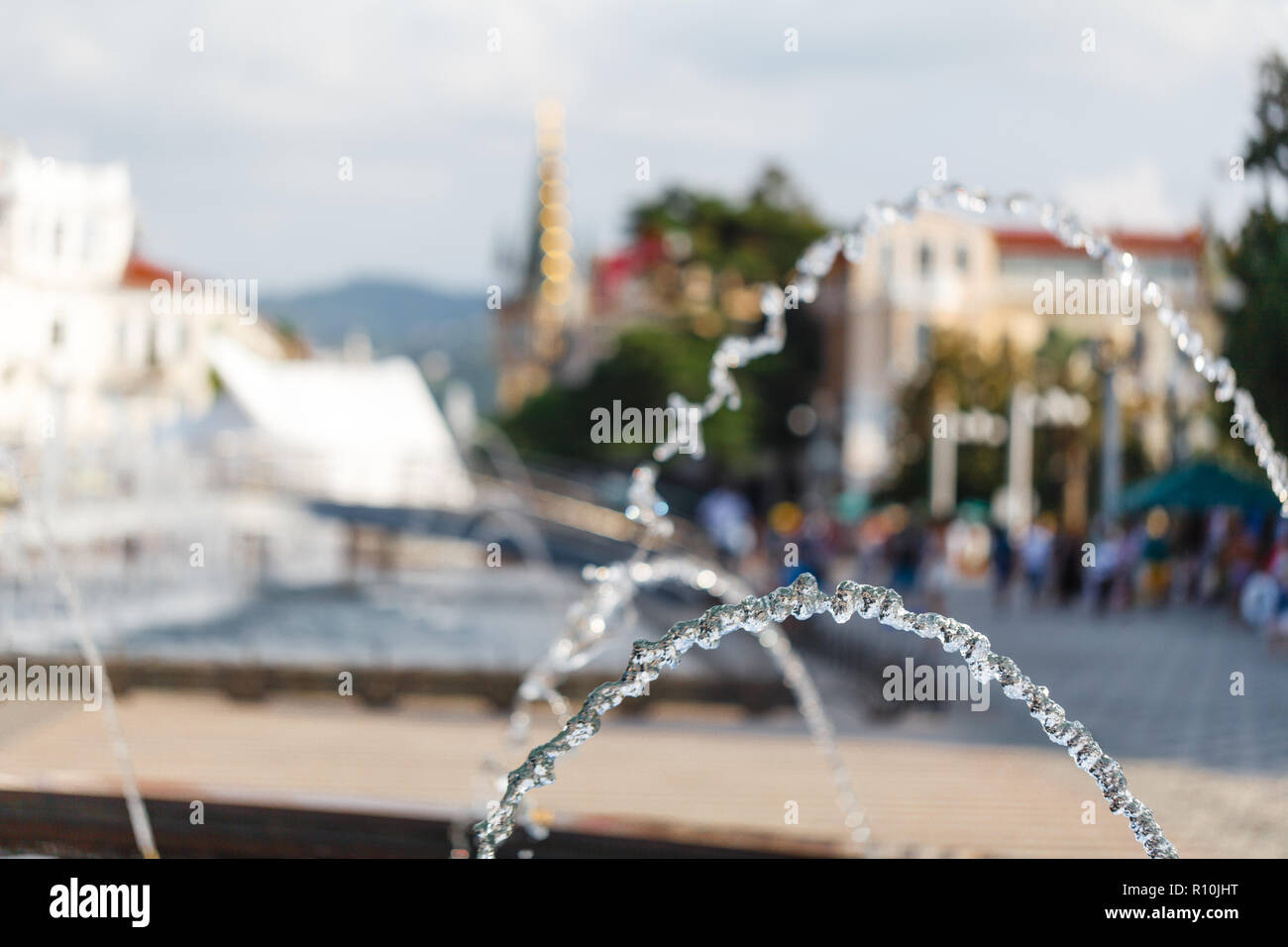 Summer City scenes Stock Photo - Alamy