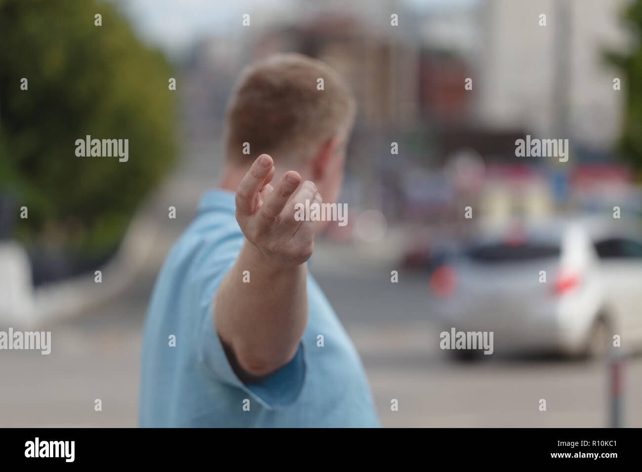 Hand showing light way hi-res stock photography and images - Alamy