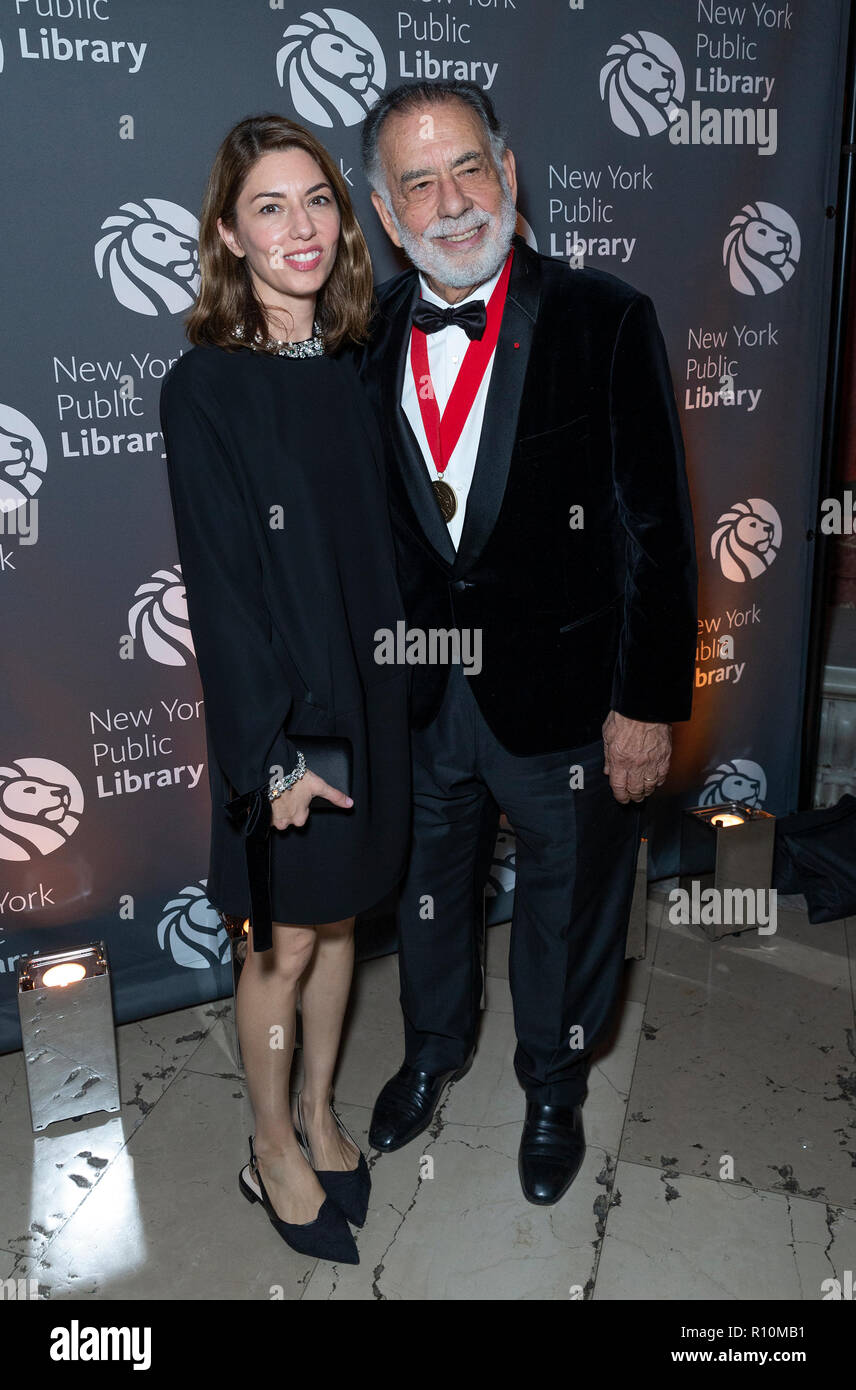 New York, United States. 05th Nov, 2018. Sofia Coppola and Francis Ford ...