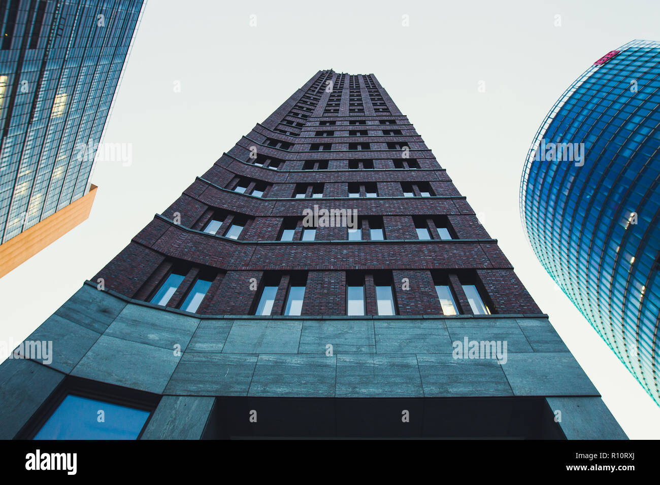 Modern minimalistic architecture high skyscrapers Stock Photo - Alamy