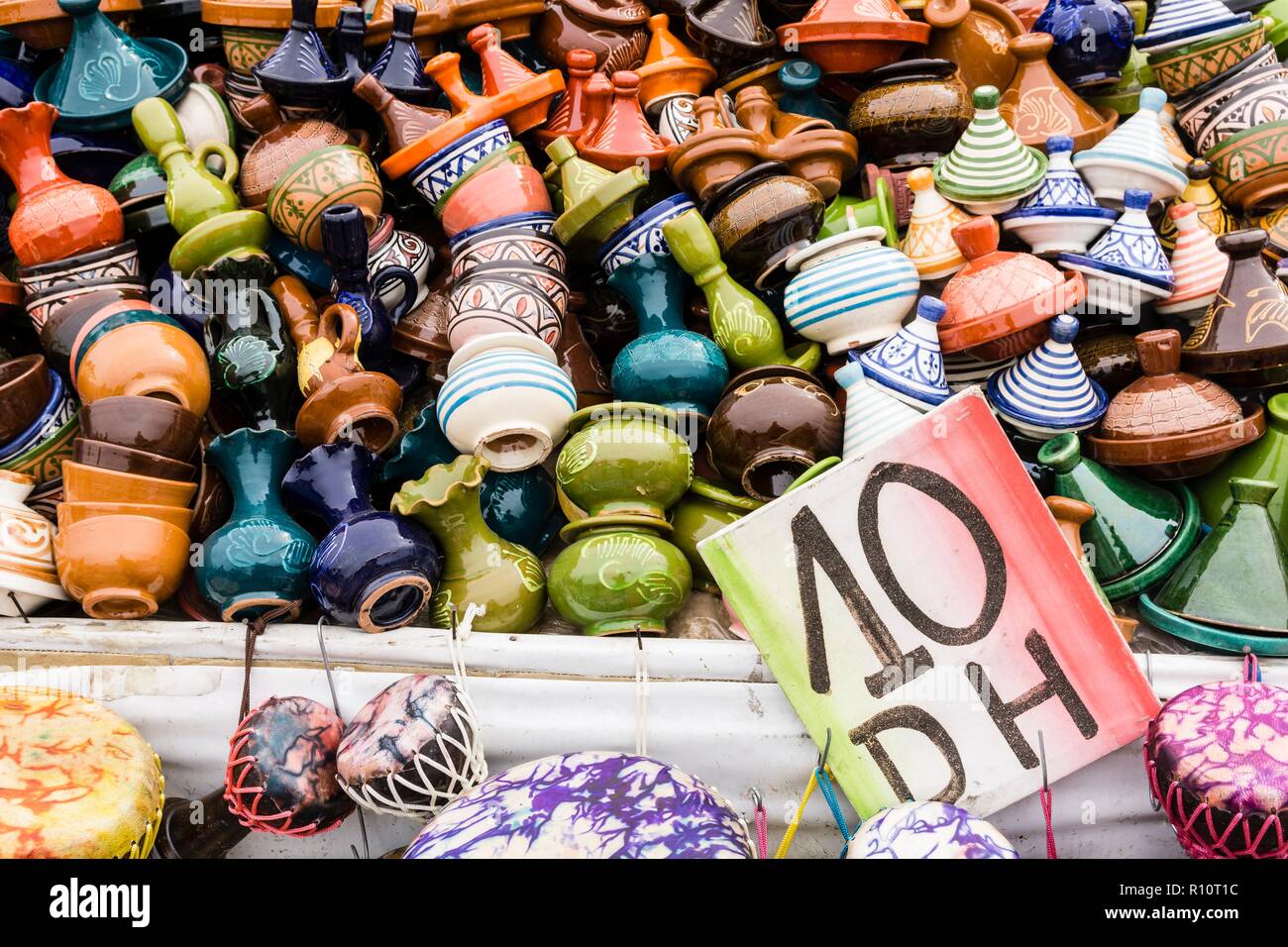 zoco de Marrakech, Marruecos, norte de Africa, continente africano ...
