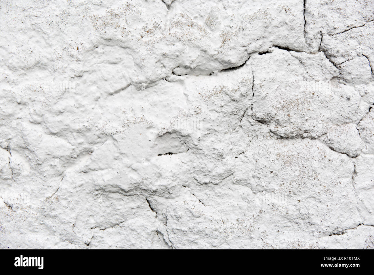 Old weathered white plaster wall texture. Grunge background Stock Photo ...