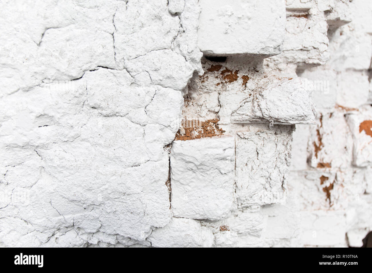 White plaster wall texture hi-res stock photography and images - Alamy