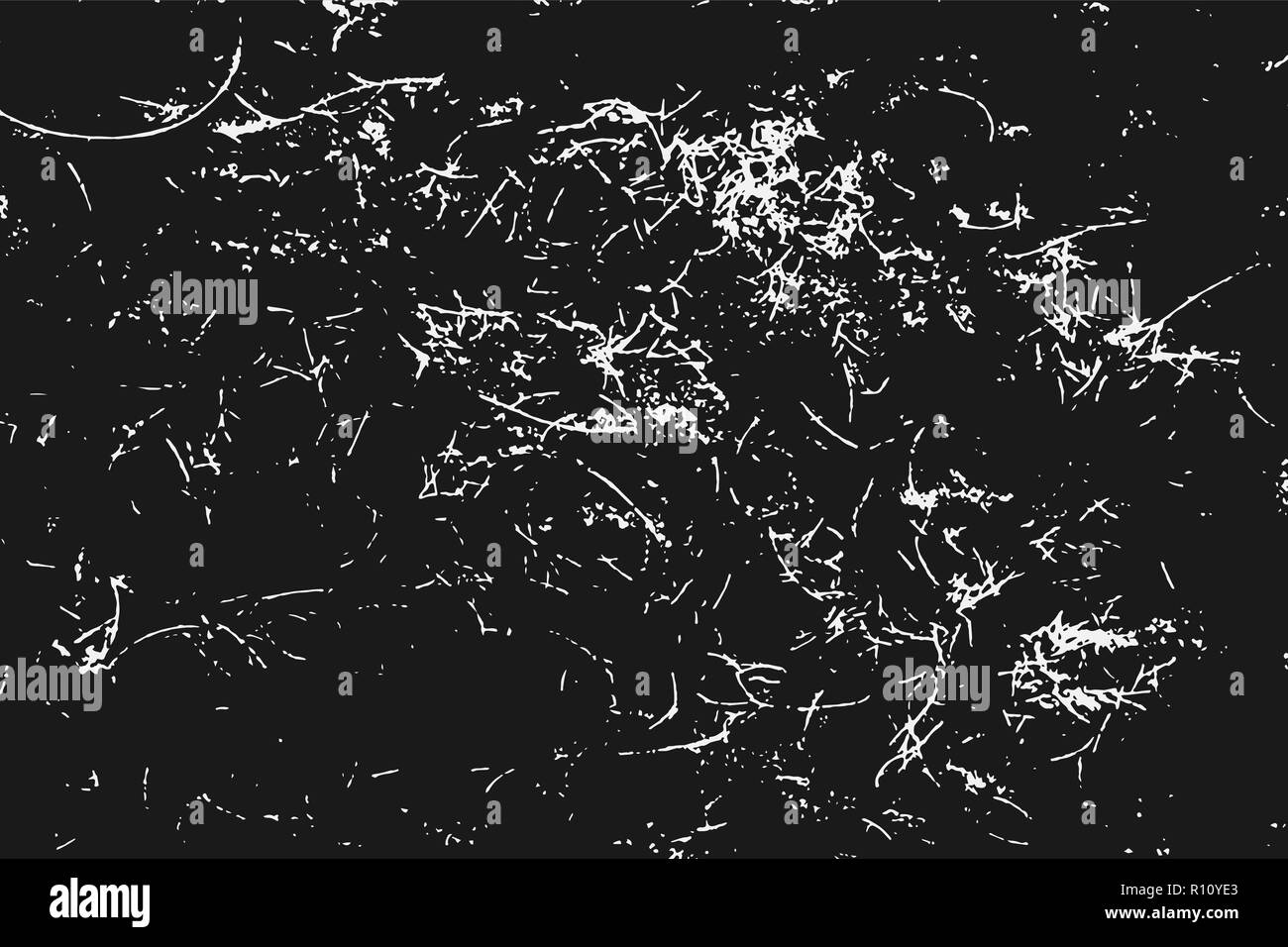 Black Scratched Texture