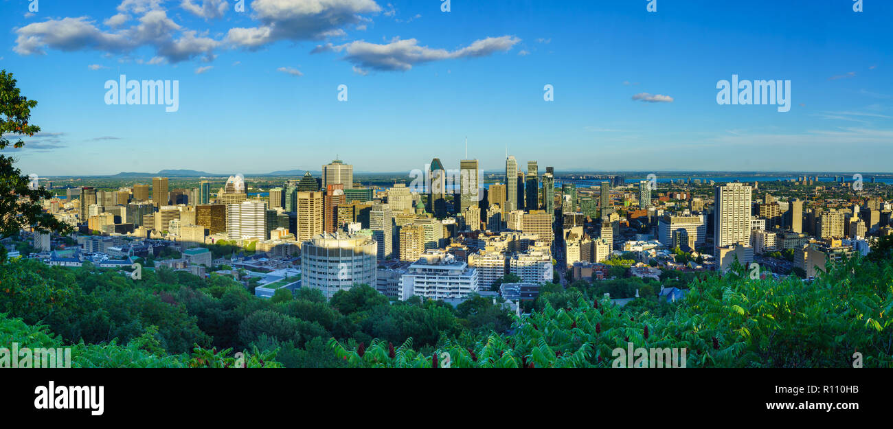 Montreal skyline mont royal hi-res stock photography and images - Alamy
