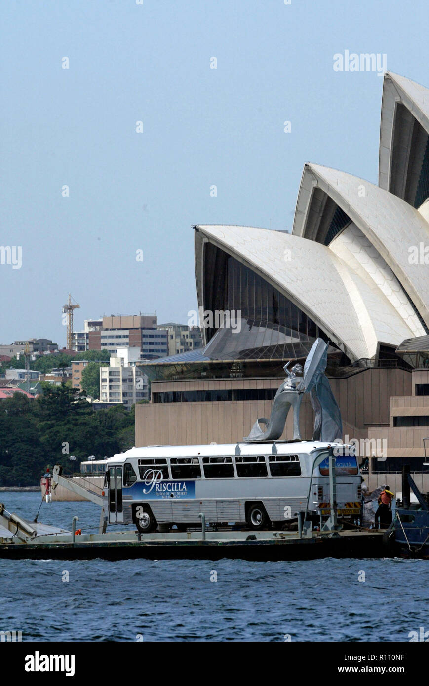 Priscilla, Queen of the Desert, is re-created aboard a barge on Sydney ...