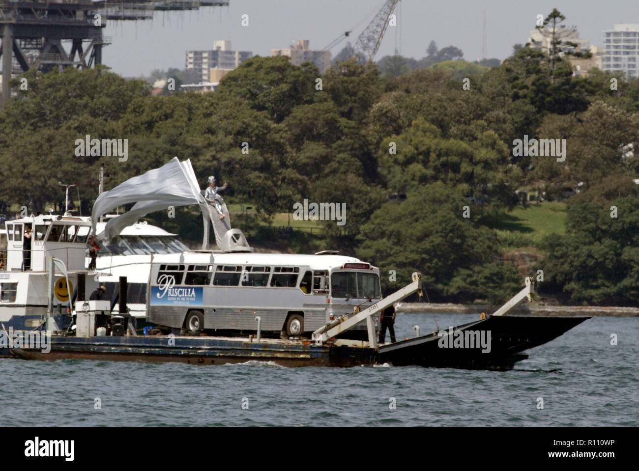 Priscilla, Queen of the Desert, is re-created aboard a barge on Sydney ...