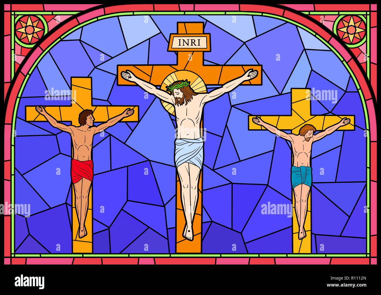 Labeled Parts Of A Catholic Church - Free Printable Worksheet