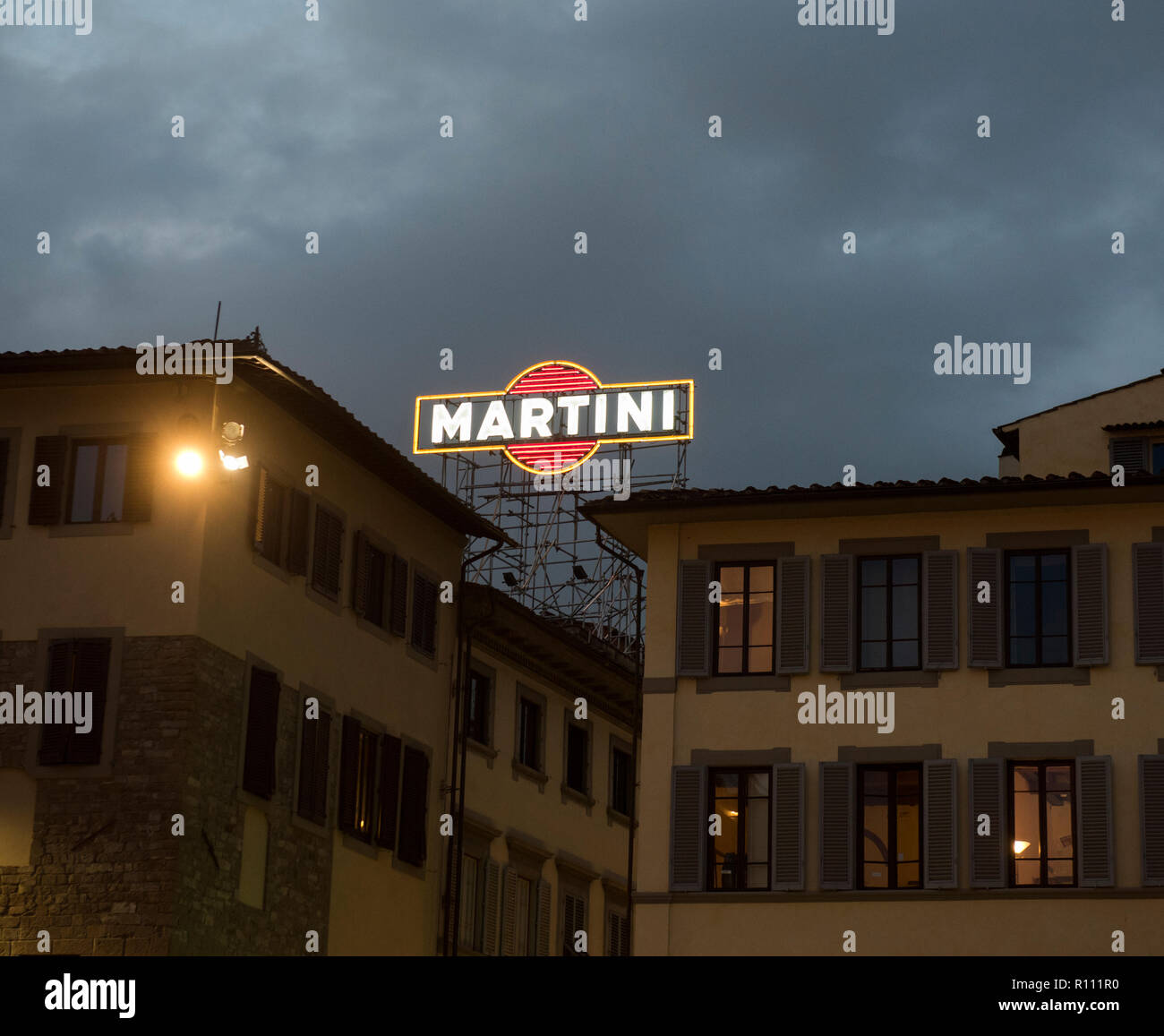Martini sign hi-res stock photography and images - Alamy