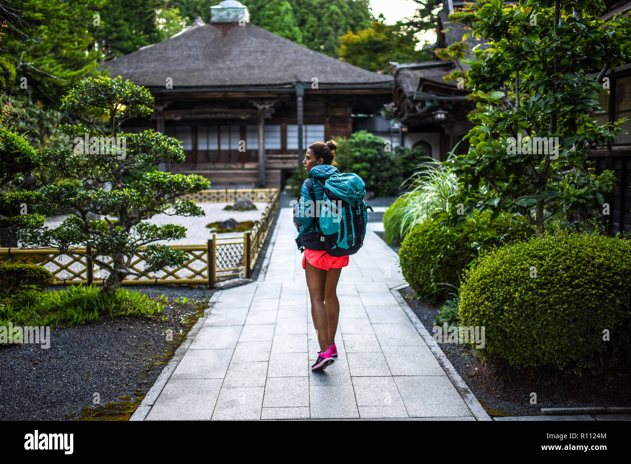 Yochi-in temple in Koyasan (Mount K?ya), a huge temple settlement in ...