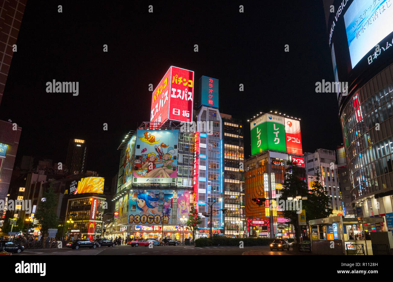 A Shinjuku nightlife area of Tokyo, Japan Stock Photo - Alamy