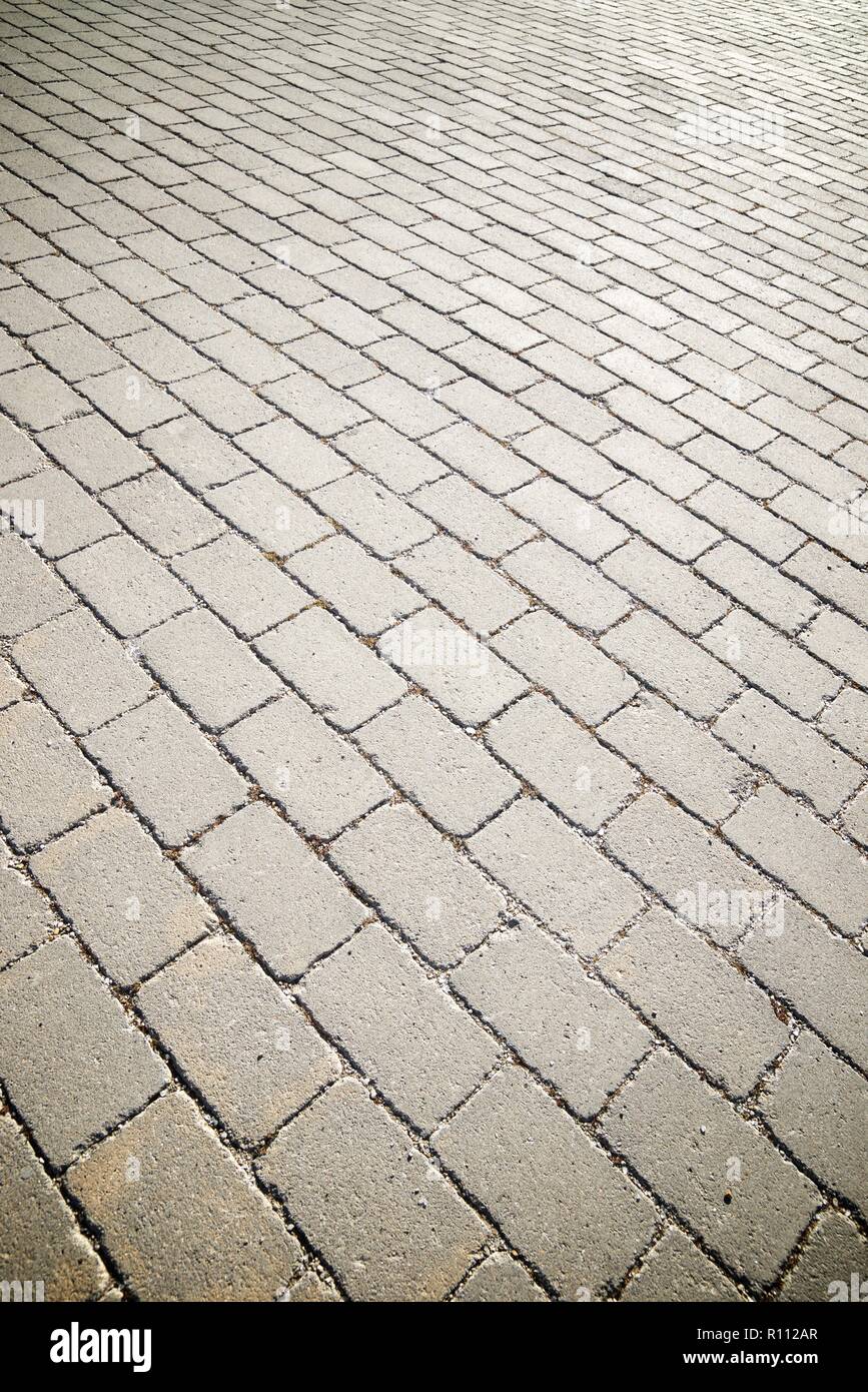 Floor of a street with stone tiles Stock Photo - Alamy