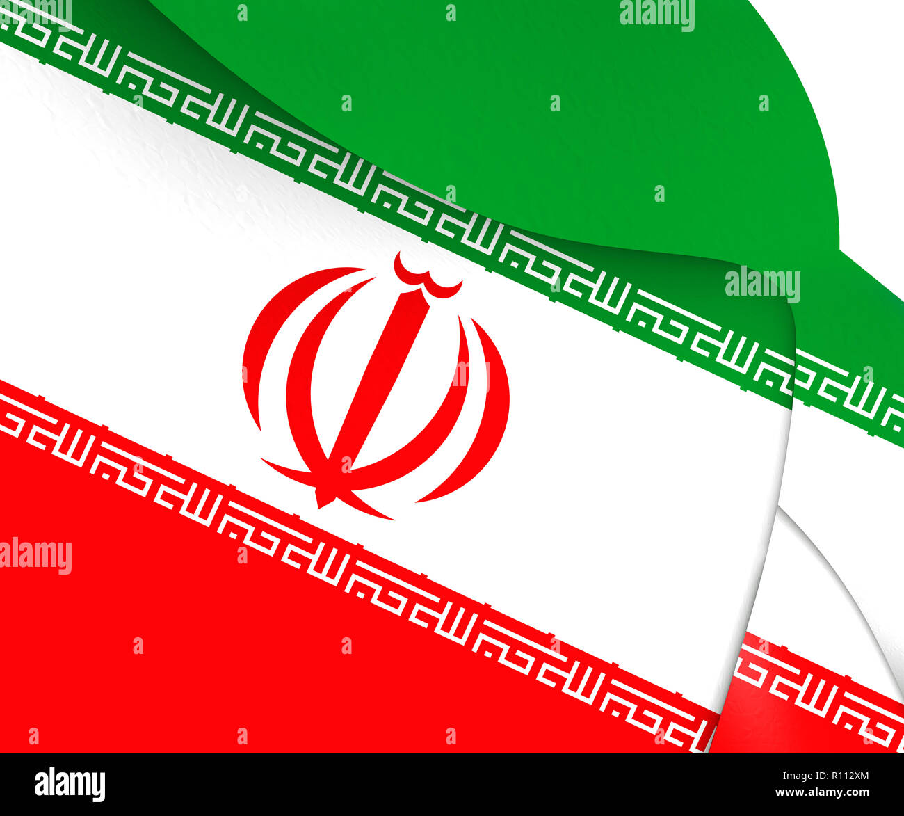 Country flag of iran hi-res stock photography and images - Alamy