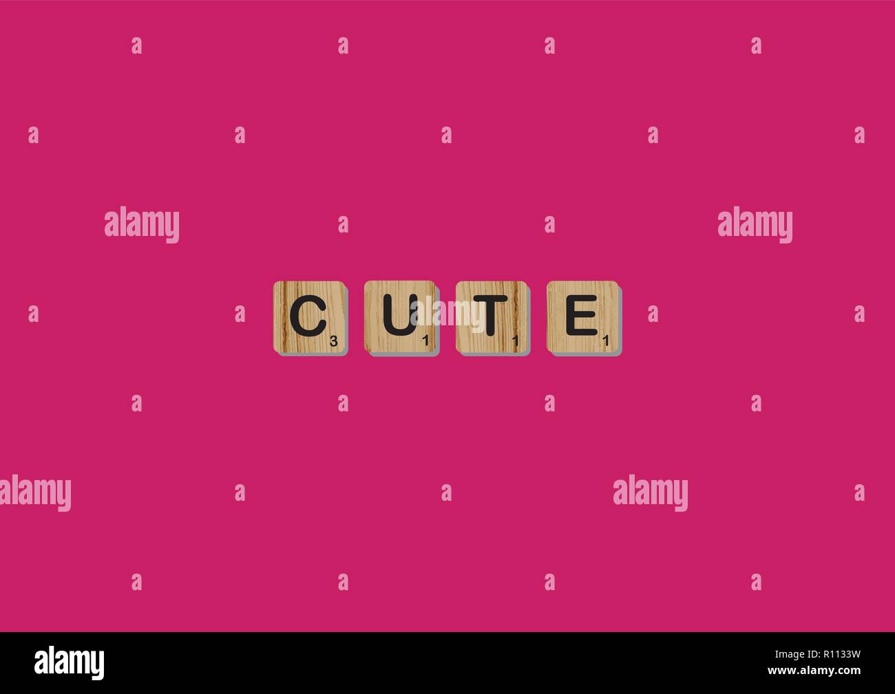 Scrabble tiles spells out Motivational quote Scrabble Blocks Letters ...