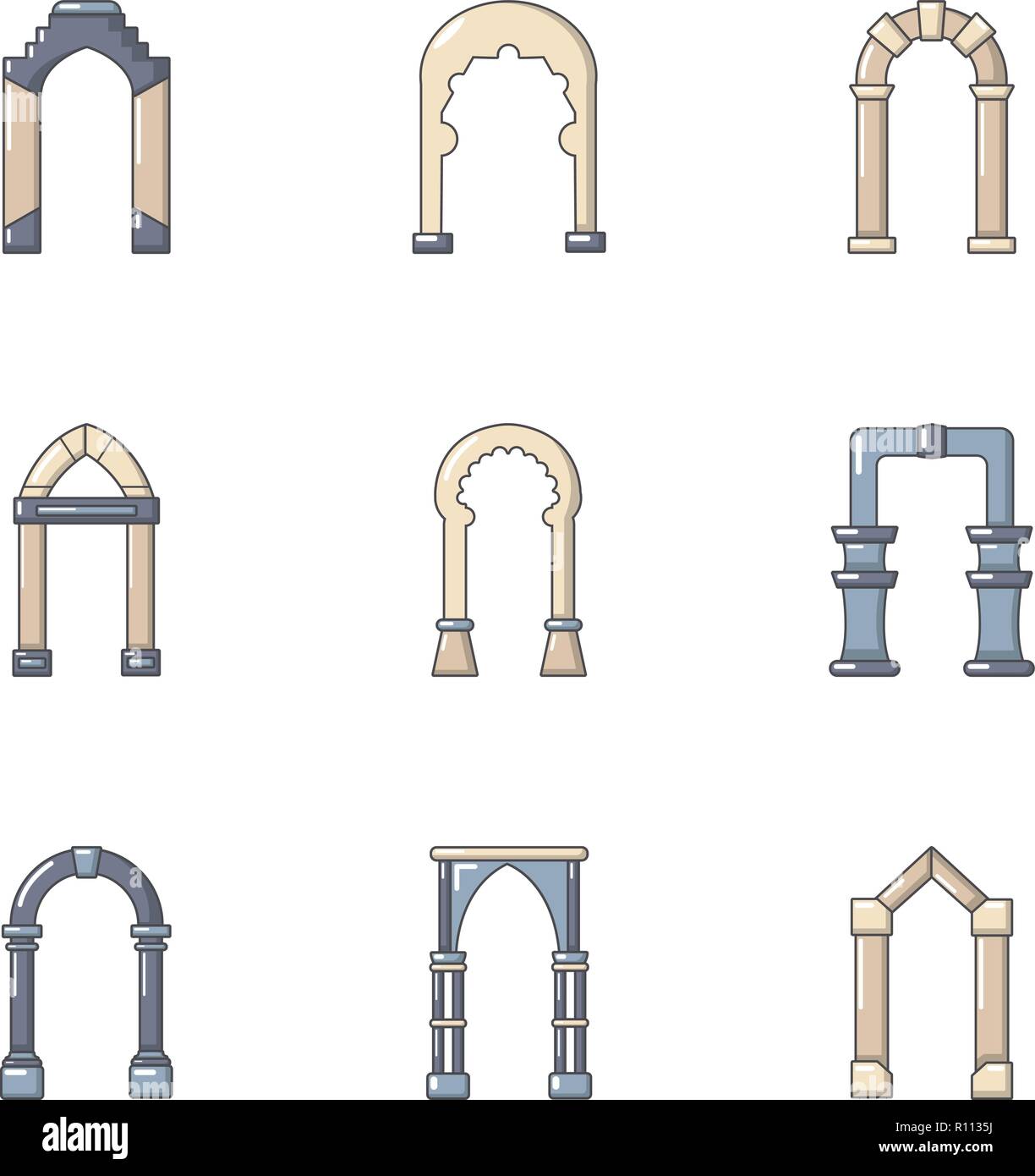 High arches Stock Vector Images - Alamy