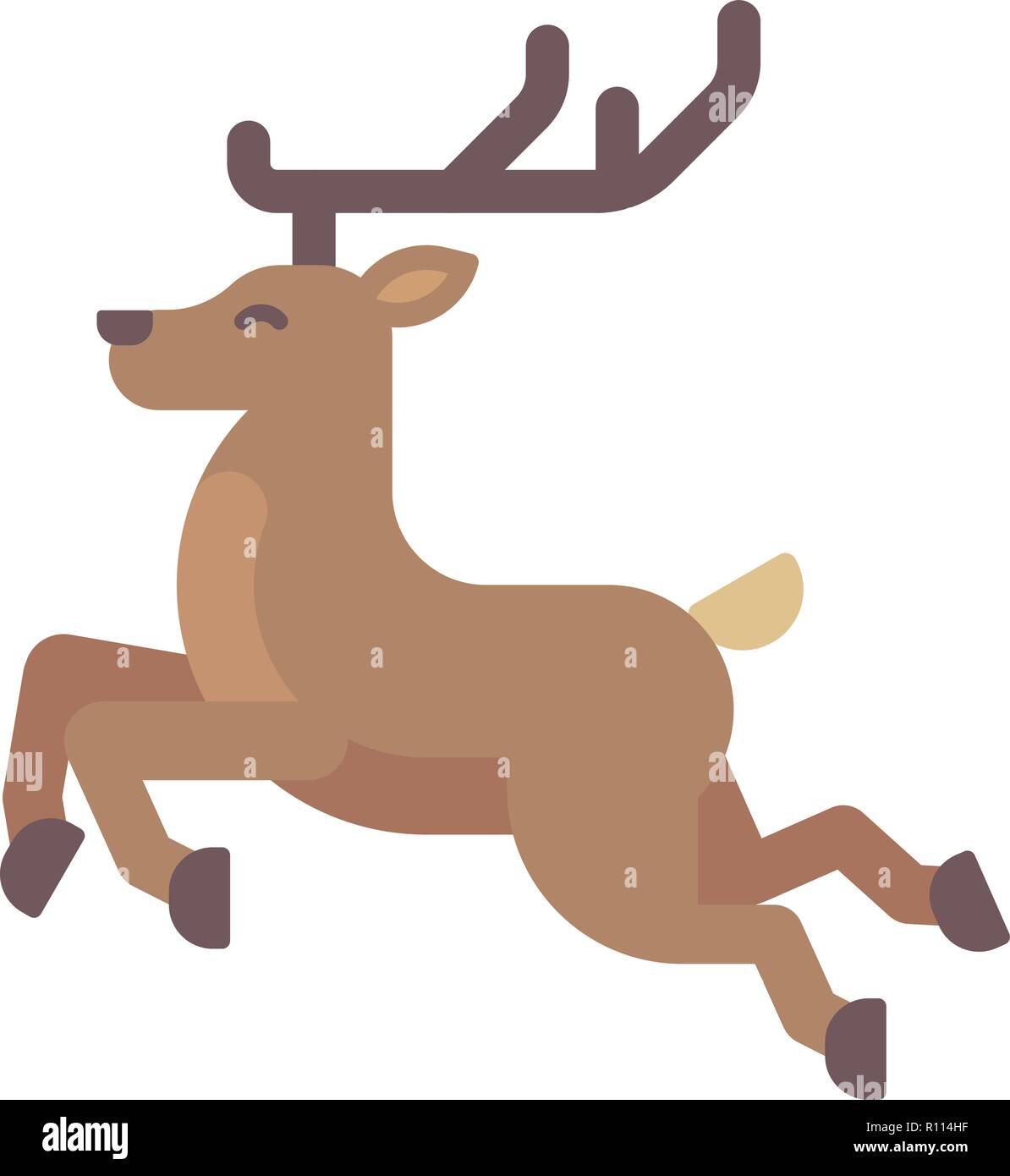 Cartoon running santa hi-res stock photography and images - Alamy