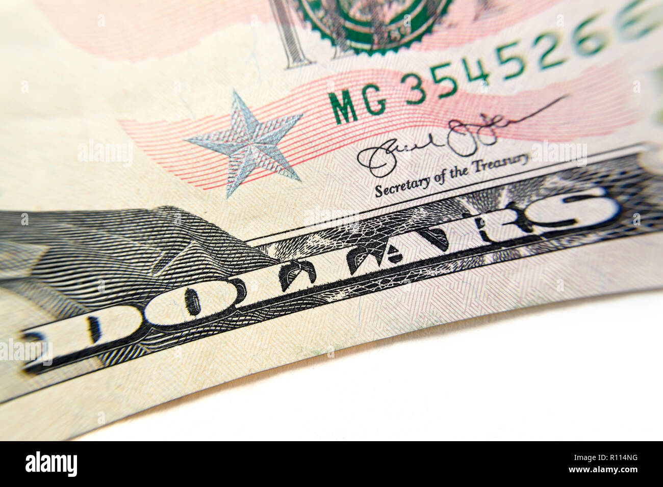 1 usd banknote hi-res stock photography and images - Alamy