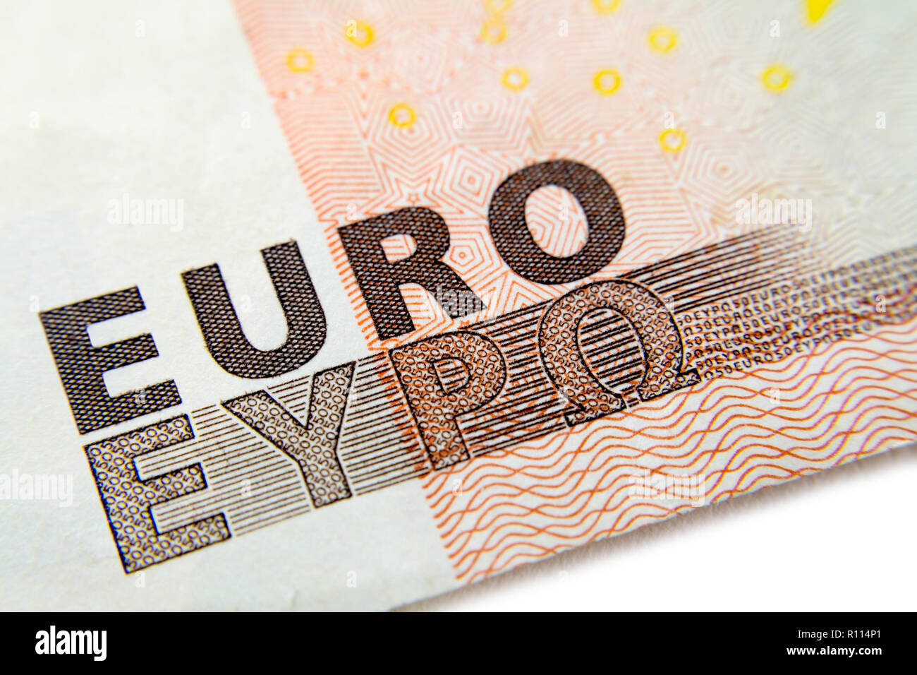 50 euro note hologram euro hi-res stock photography and images - Alamy