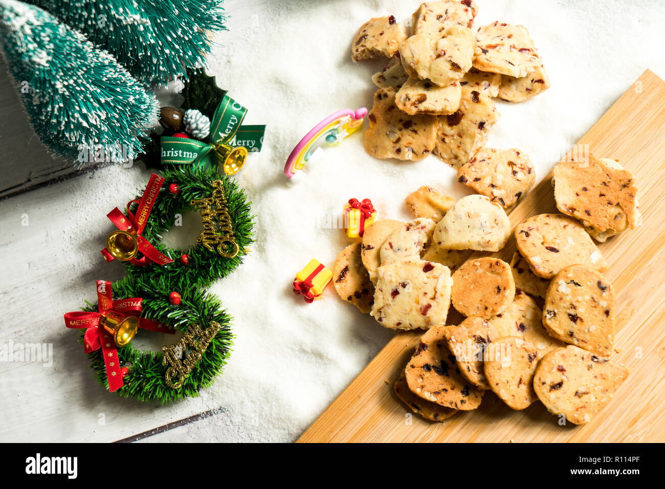 Christmas homemade cookies Stock Photo - Alamy