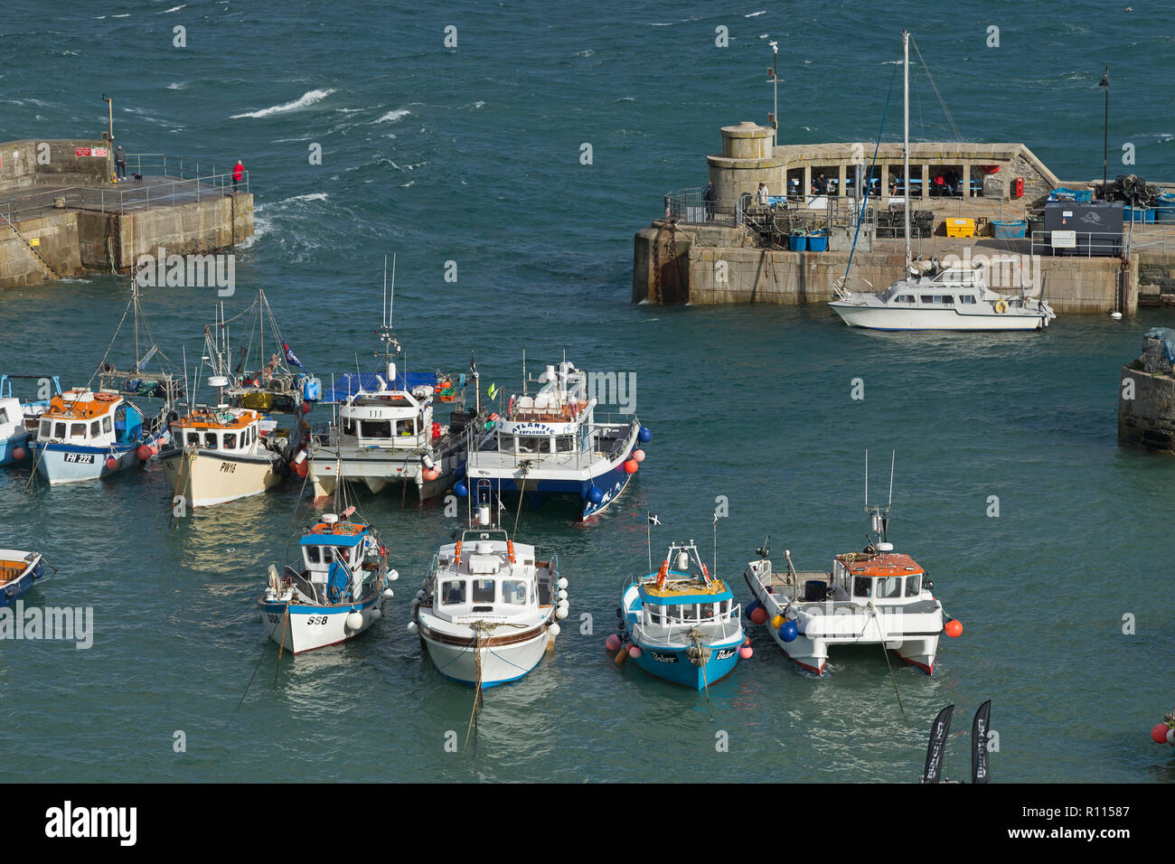 harbour, Newquay, Cornwall, England, Great Britain Stock Photo - Alamy