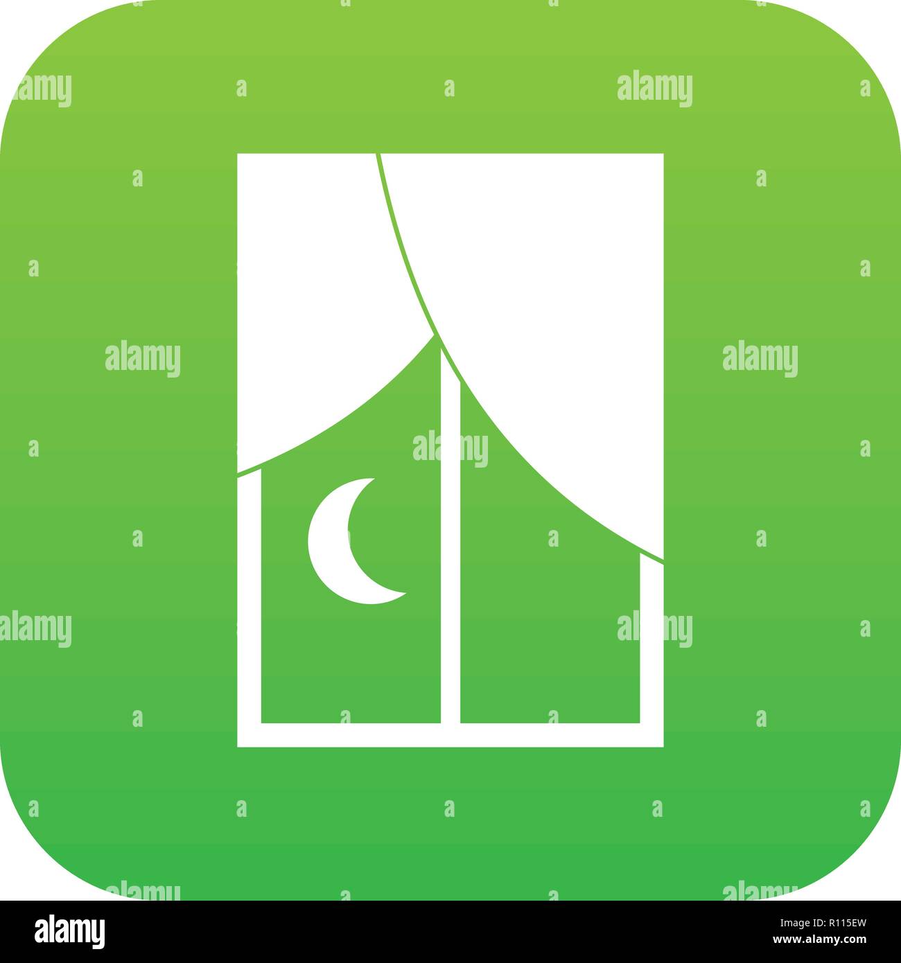 Nightly sky moon Stock Vector Images - Alamy