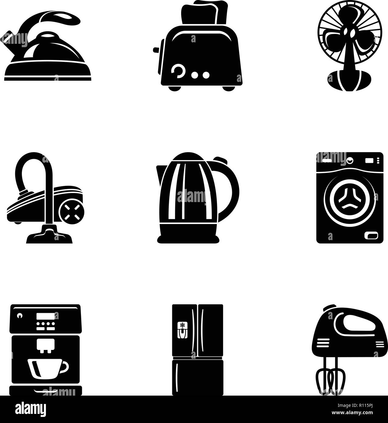 Kitchenette Stock Vector Images - Alamy