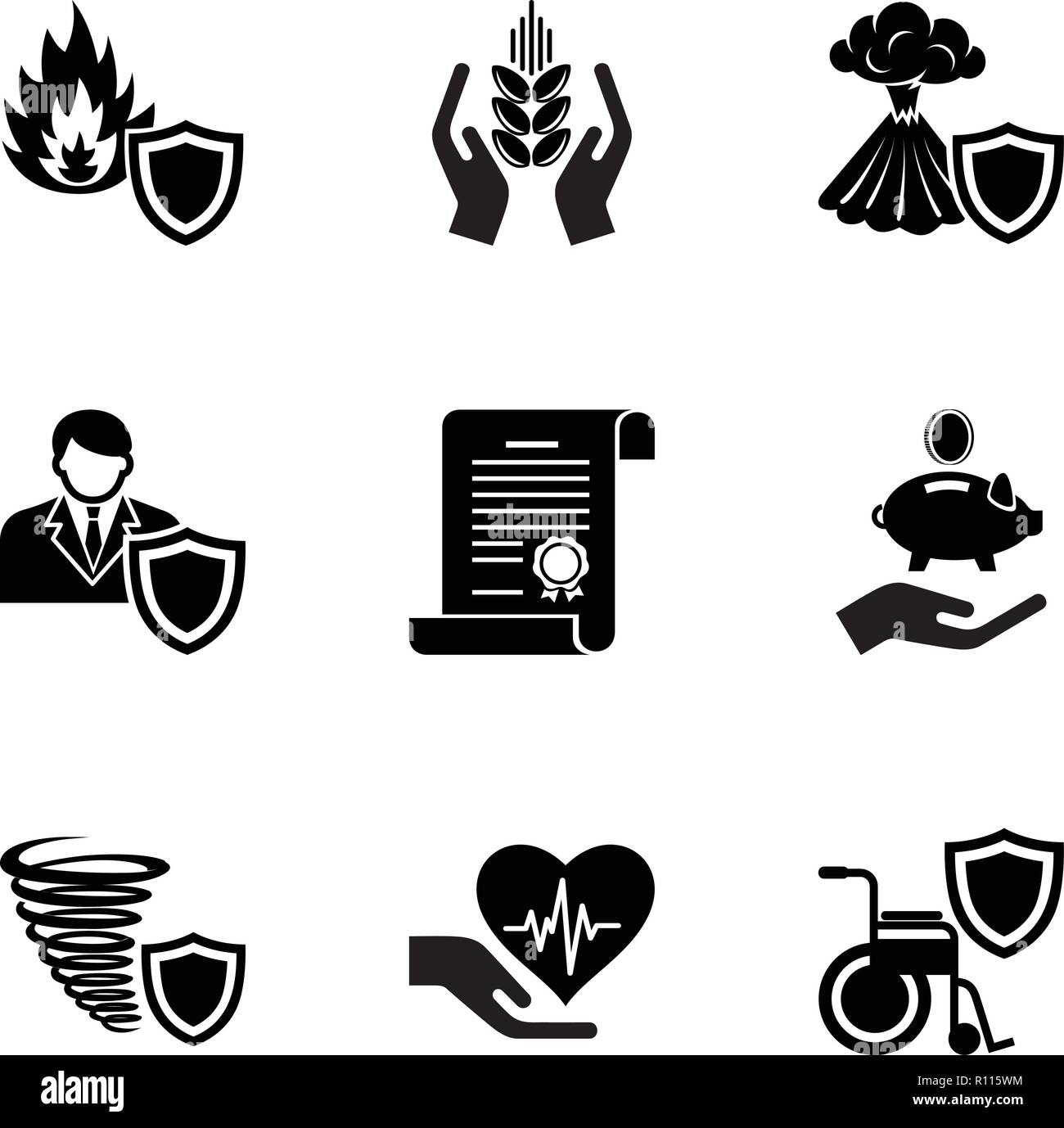 Product warranty icons set, simple style Stock Vector Image & Art - Alamy
