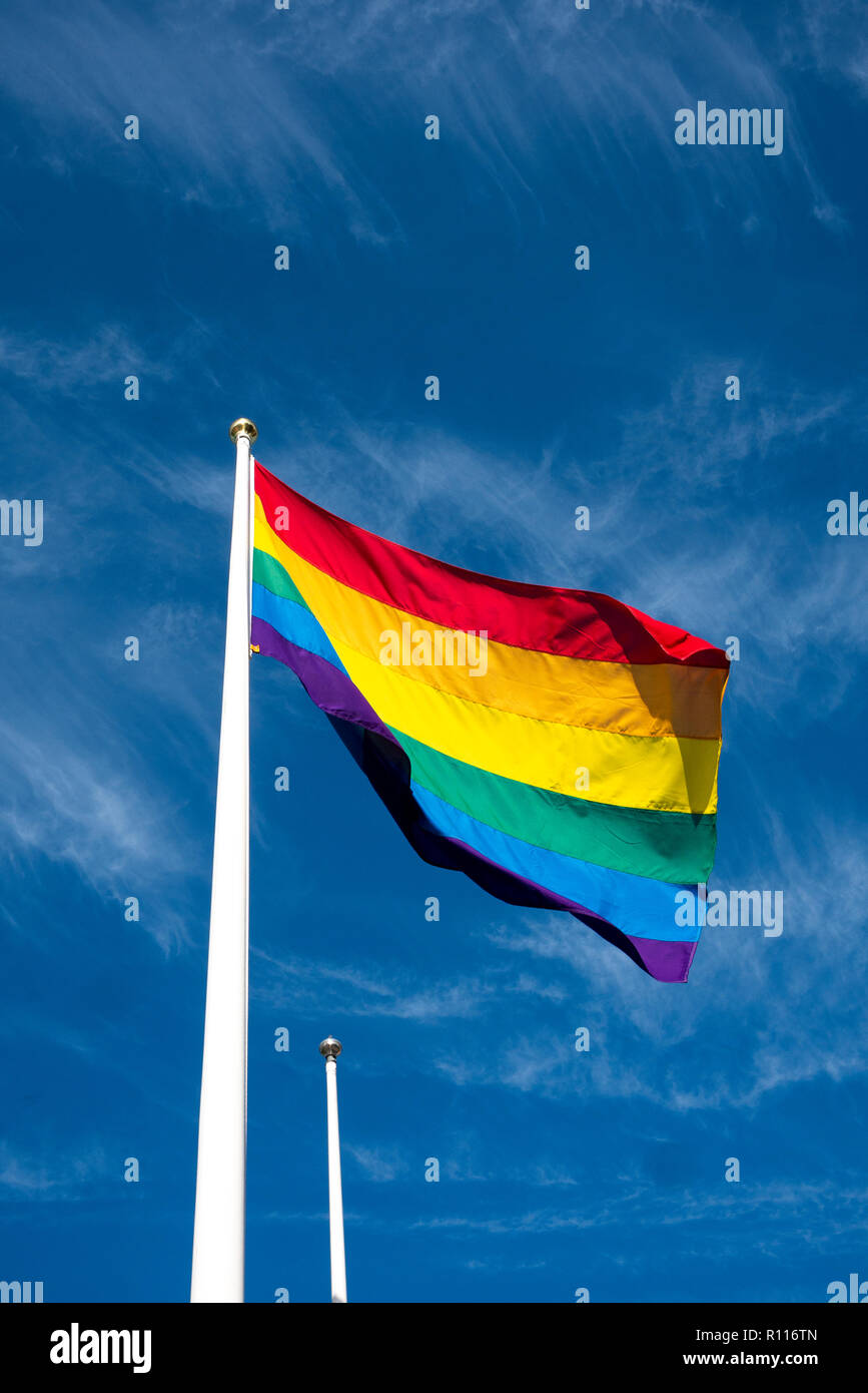 The pride flag Stock Photo - Alamy
