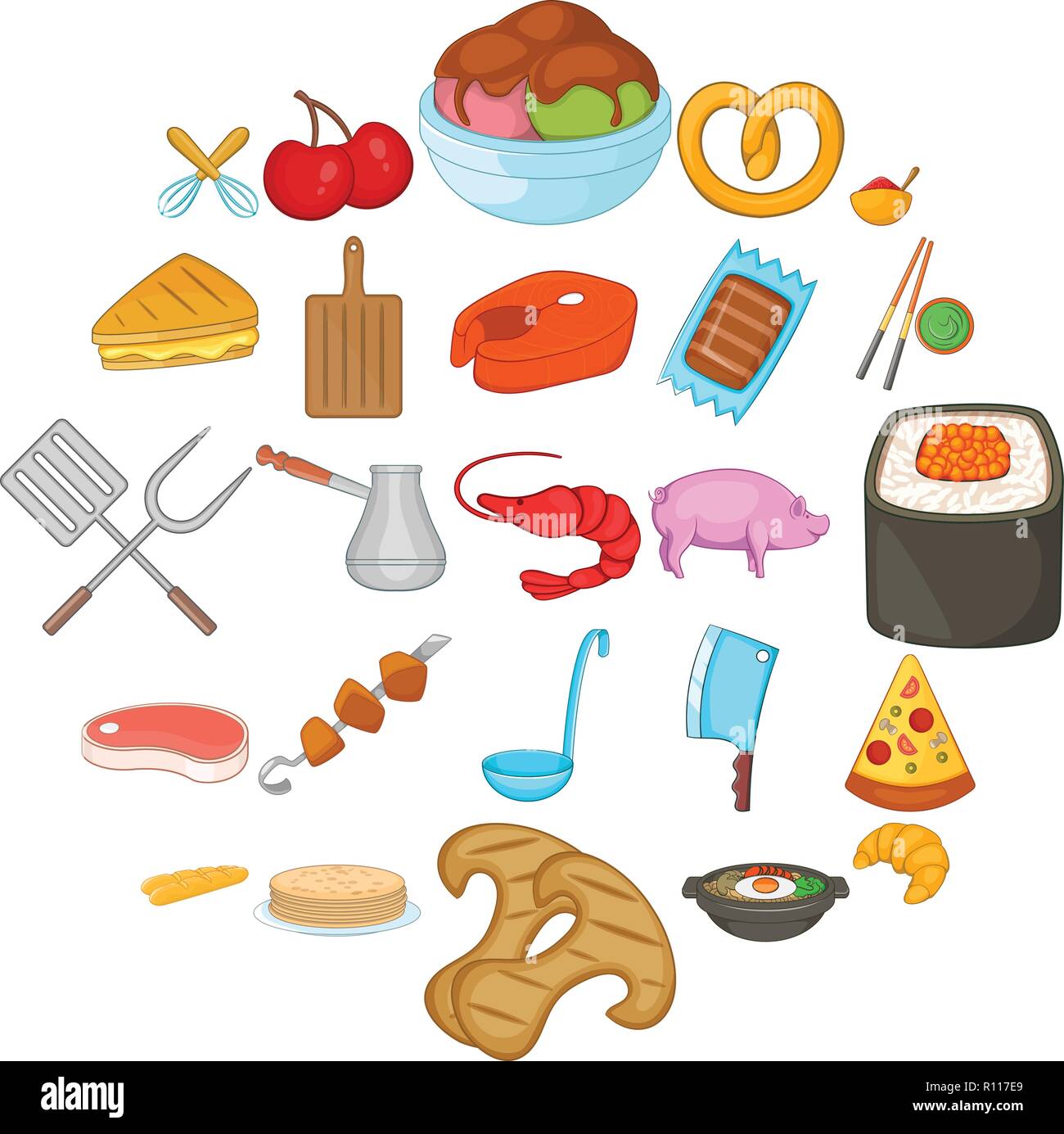 Cartoon Roast Chicken High Resolution Stock Photography and Images - Alamy