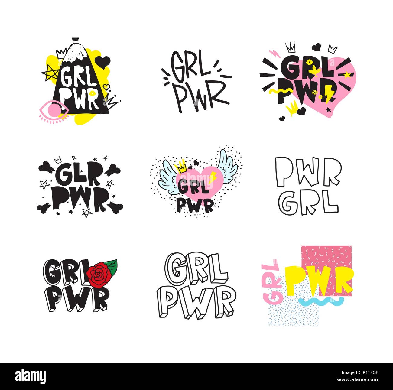 Cartoon Slogan High Resolution Stock Photography and Images - Alamy