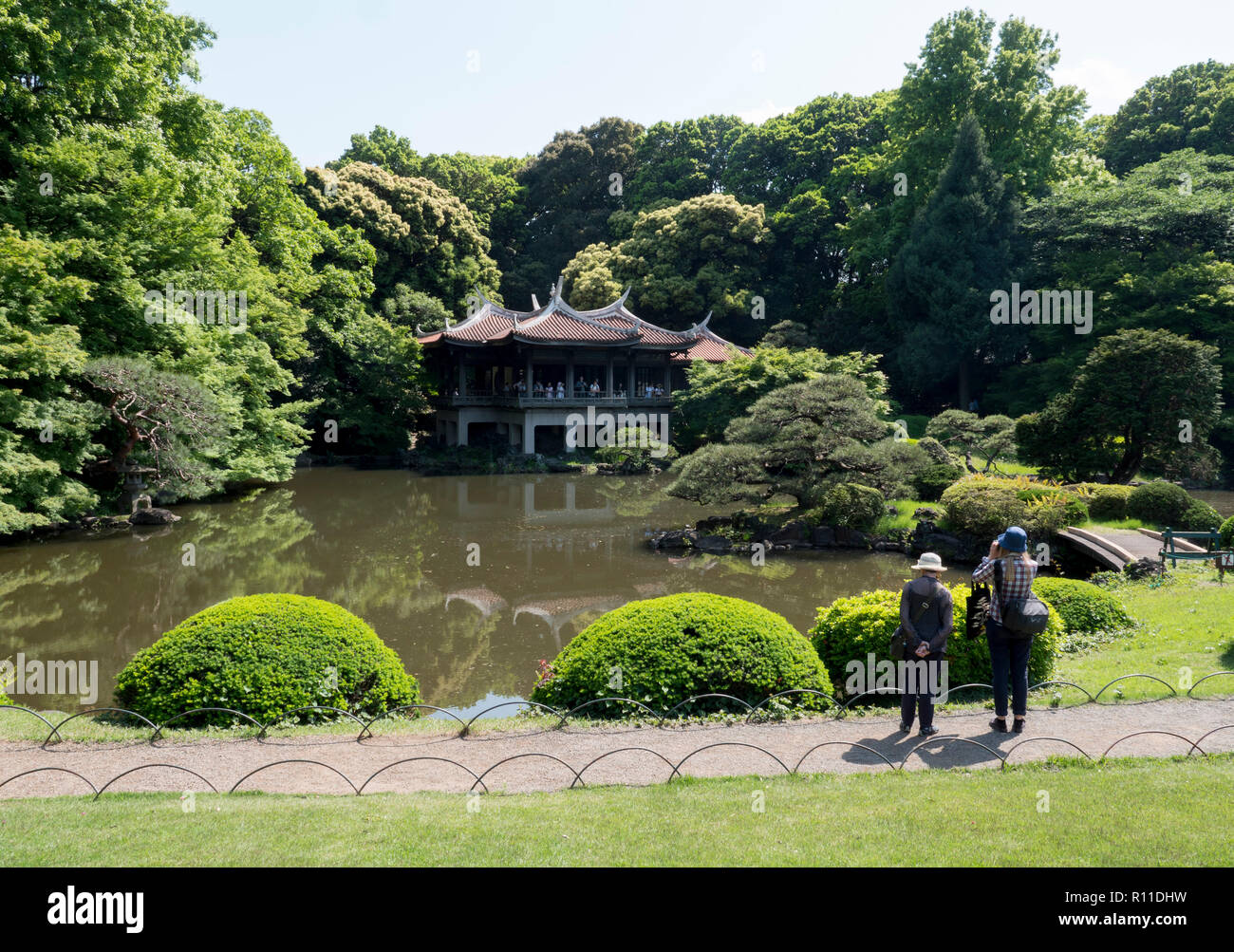 Yoyogi park pond hi-res stock photography and images - Alamy
