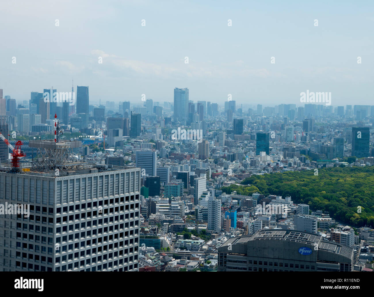 Cityscape view of Tokyo, Japan Stock Photo - Alamy