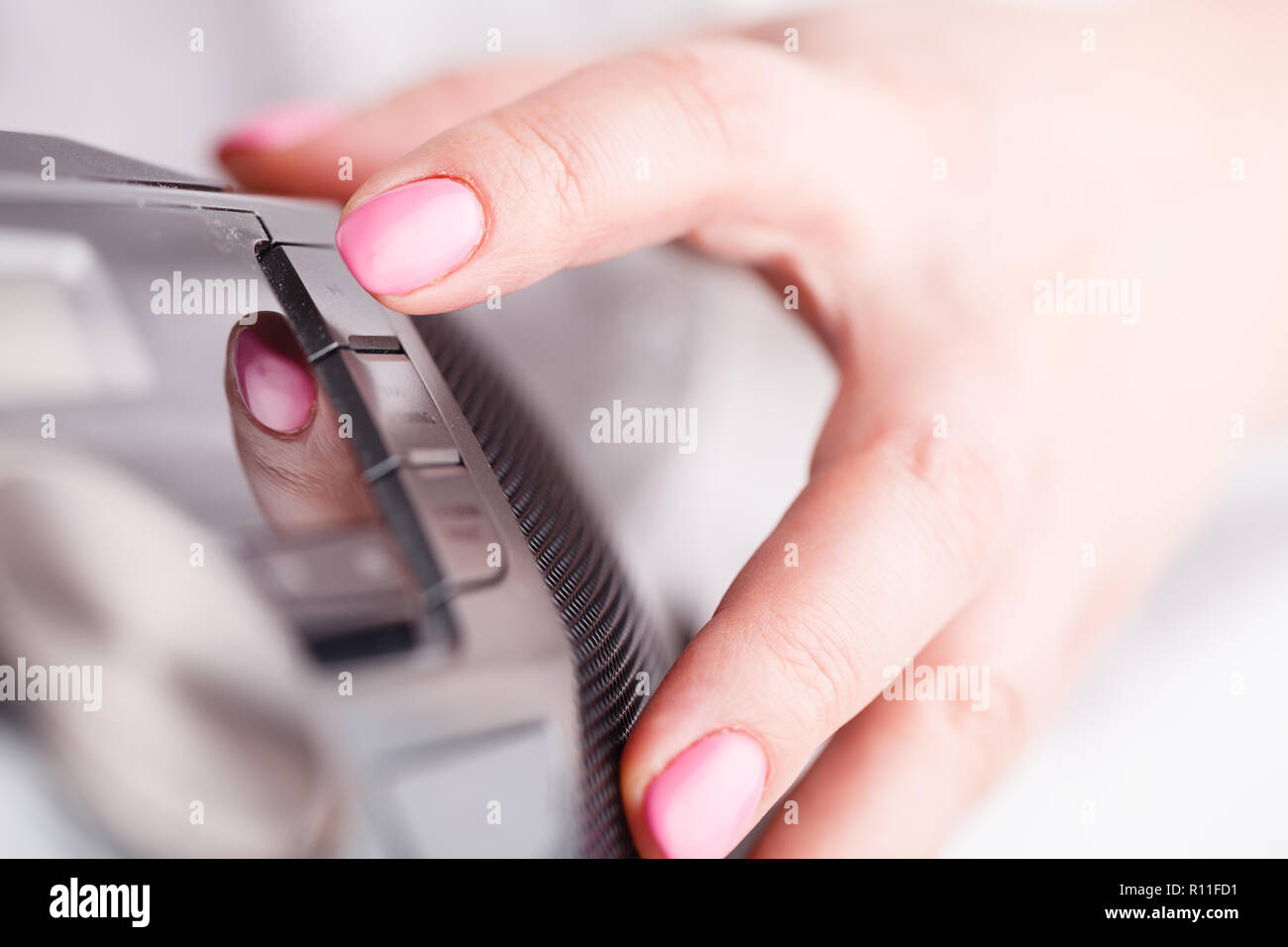 Play button on dvd player hi-res stock photography and images - Alamy