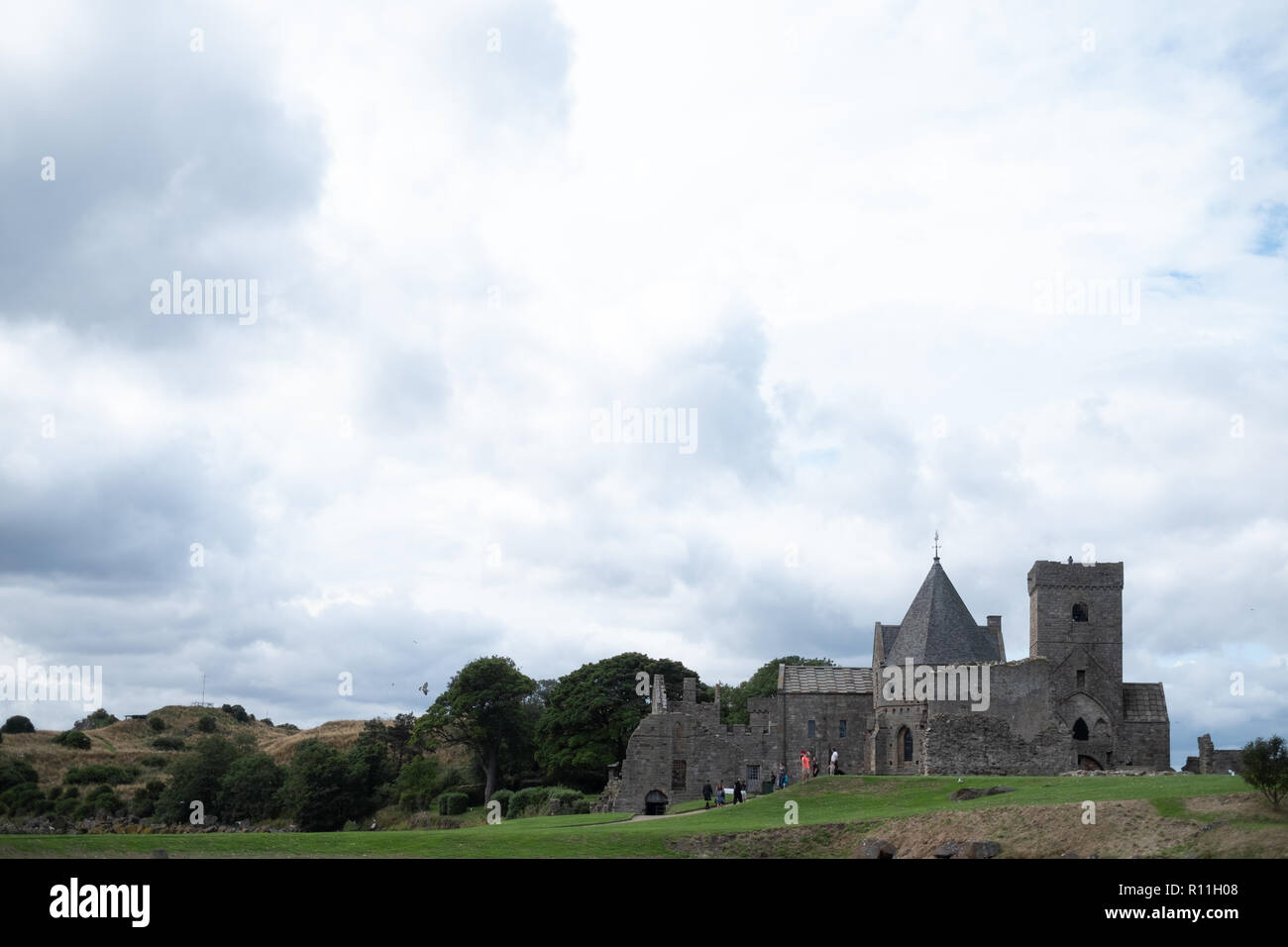 Inchcolm Abbey, Inchcolm, Fife, Scotland Stock Photo - Alamy