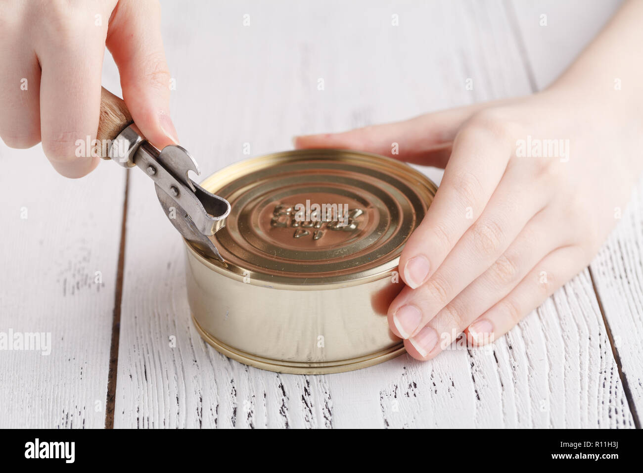 Manual canning device hi-res stock photography and images - Alamy