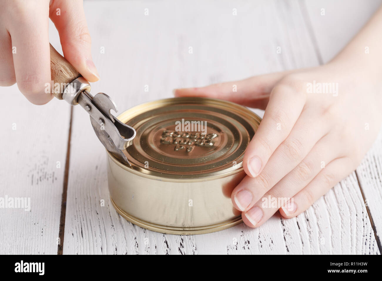 Canned Tuna Can Opener High Resolution Stock Photography and Images - Alamy