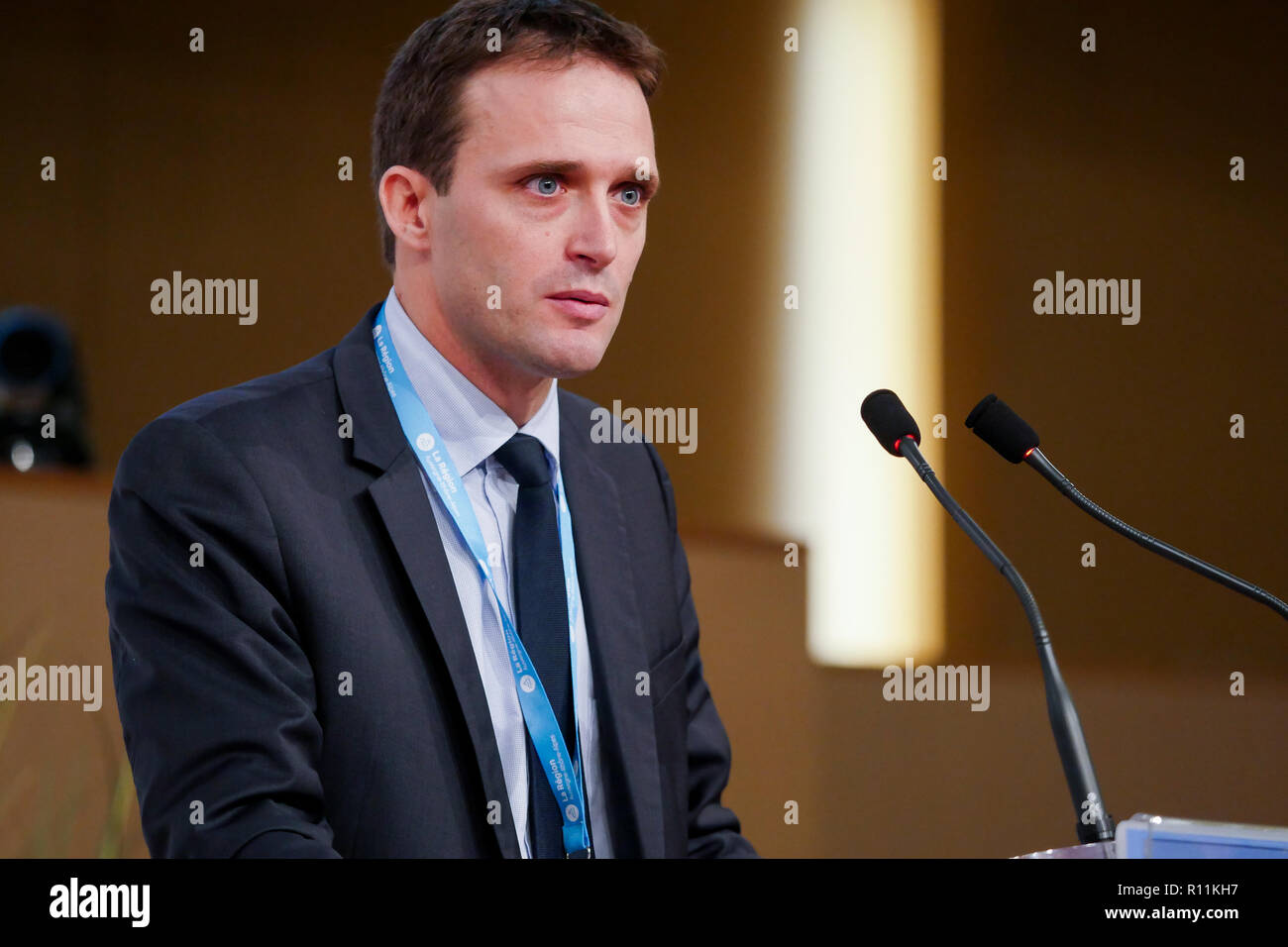 Jean Roussel, SUNAREO society Director, talks at Regional meetings of ...