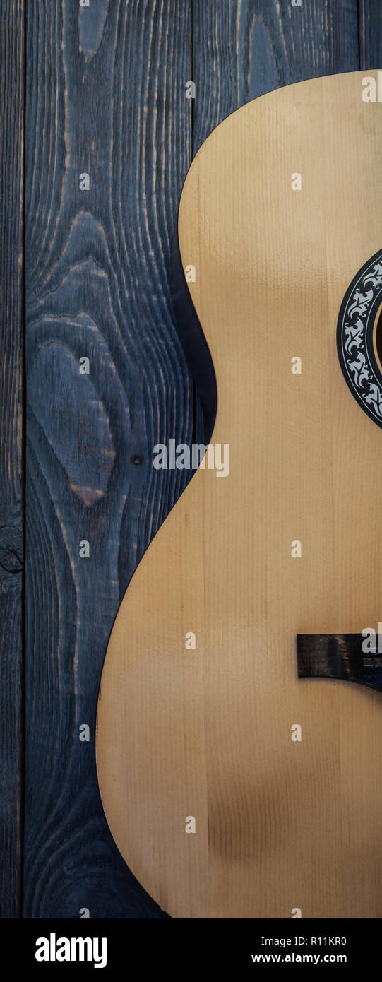 Side view classical acoustic guitar hi-res stock photography and images ...