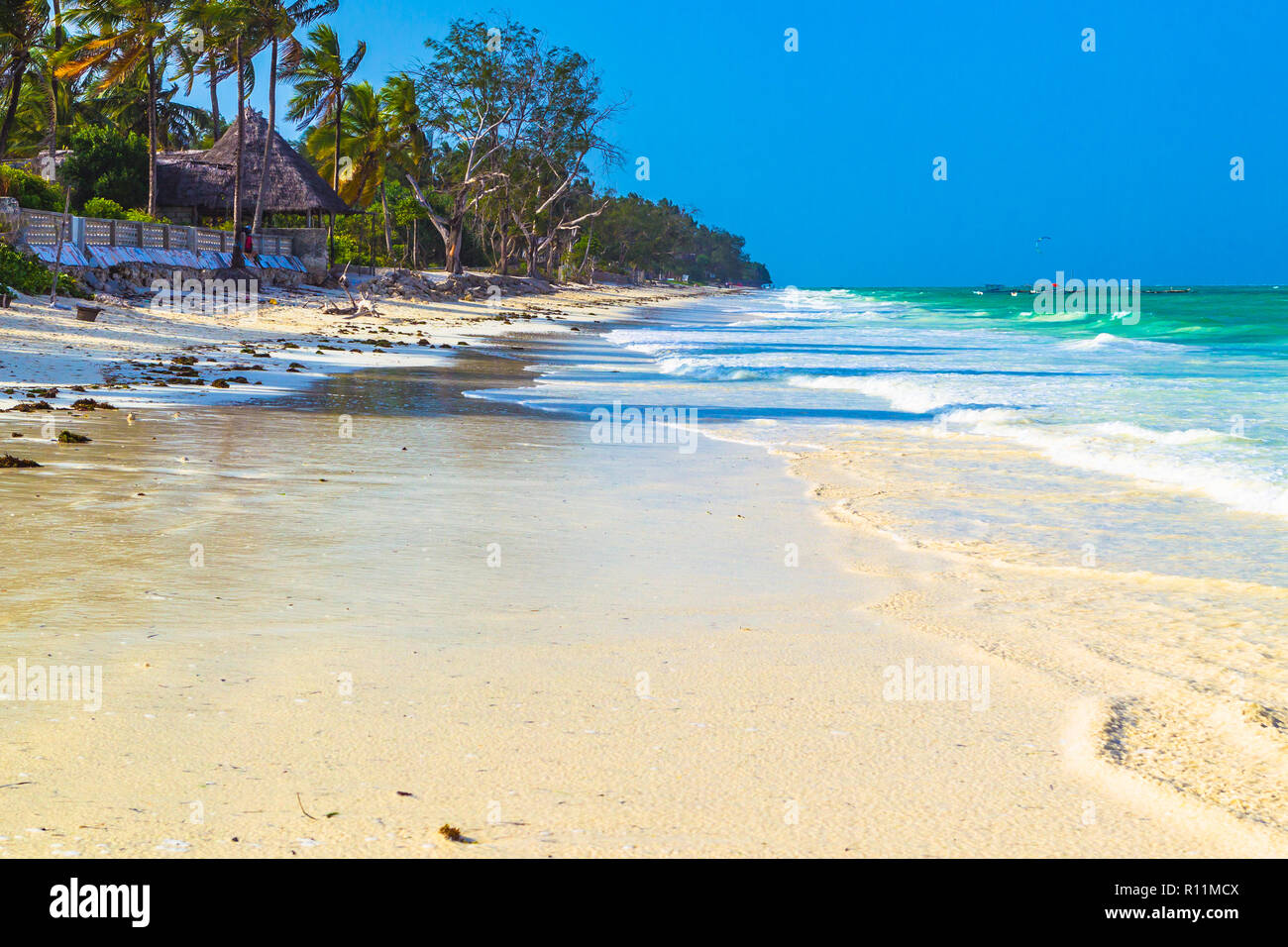 Paje village, Zanzibar, Tanzania Stock Photo - Alamy